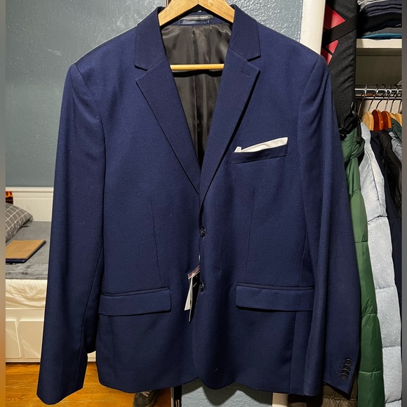 H&M | Suits & Blazers | Slim Fit Hm Mens Blazer Suit Jacket | Poshmark